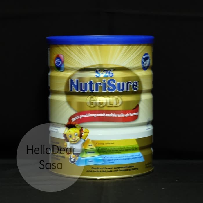 Jual S26 Nutrisure Gold Susu Formula Usia 1-10 Tahun 900gr | Shopee ...