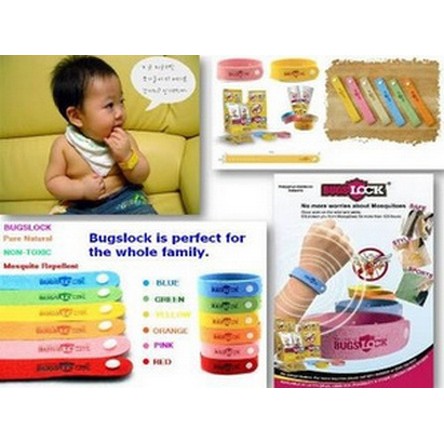 Jual Gelang Nyamuk Bugs Lock Anti Serangga Kids Baby Anak Dewasa ...