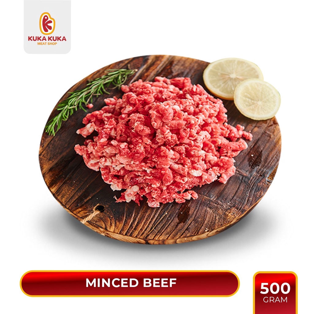 Jual Minced Beef/Ground Beef/Daging Giling Import 85cl 500gr | Shopee ...