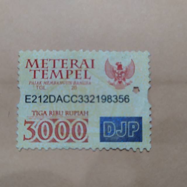 Jual MATERAI 3000 RUPIAH TAHUN 2010-2014 | Shopee Indonesia