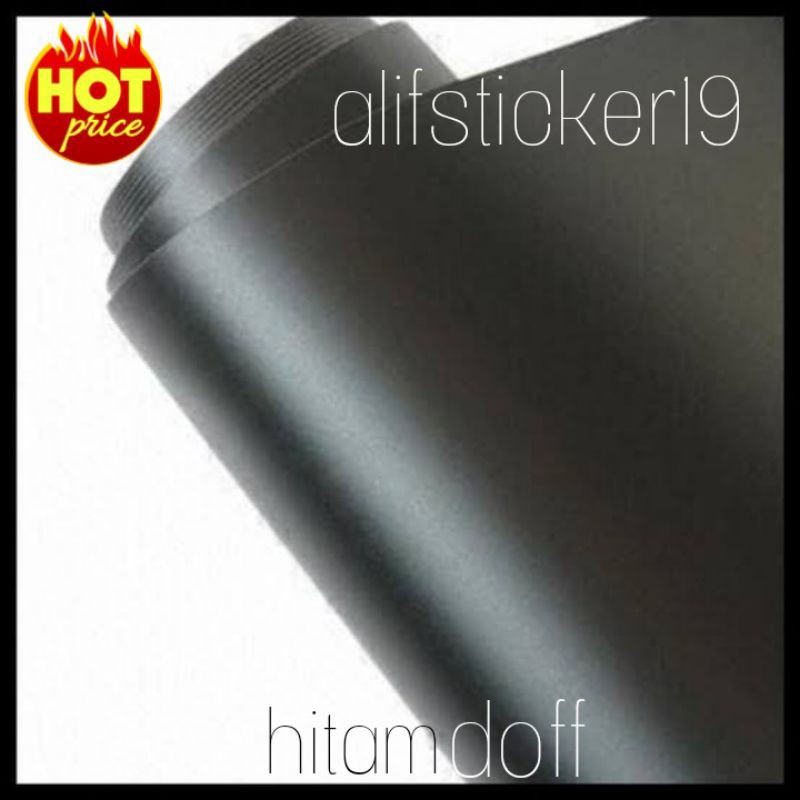 Jual Skotlet Hitam Doff Stiker Motor Hitam Doff umtuk variasi lis motor ...