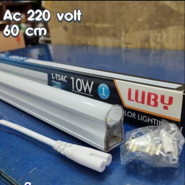 Jual Lampu TL T5 LED lampu etalase Luby 10 watt neon box 60 cm Lampu ...