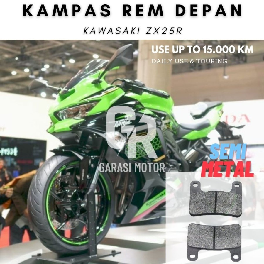 Jual kampas rem depan kawasaki zx25r zx25 | Shopee Indonesia