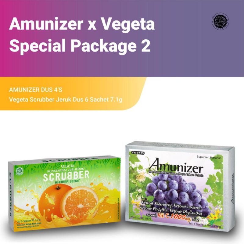 Jual Amunizer X Vegeta Scrubber Special Package | Shopee Indonesia