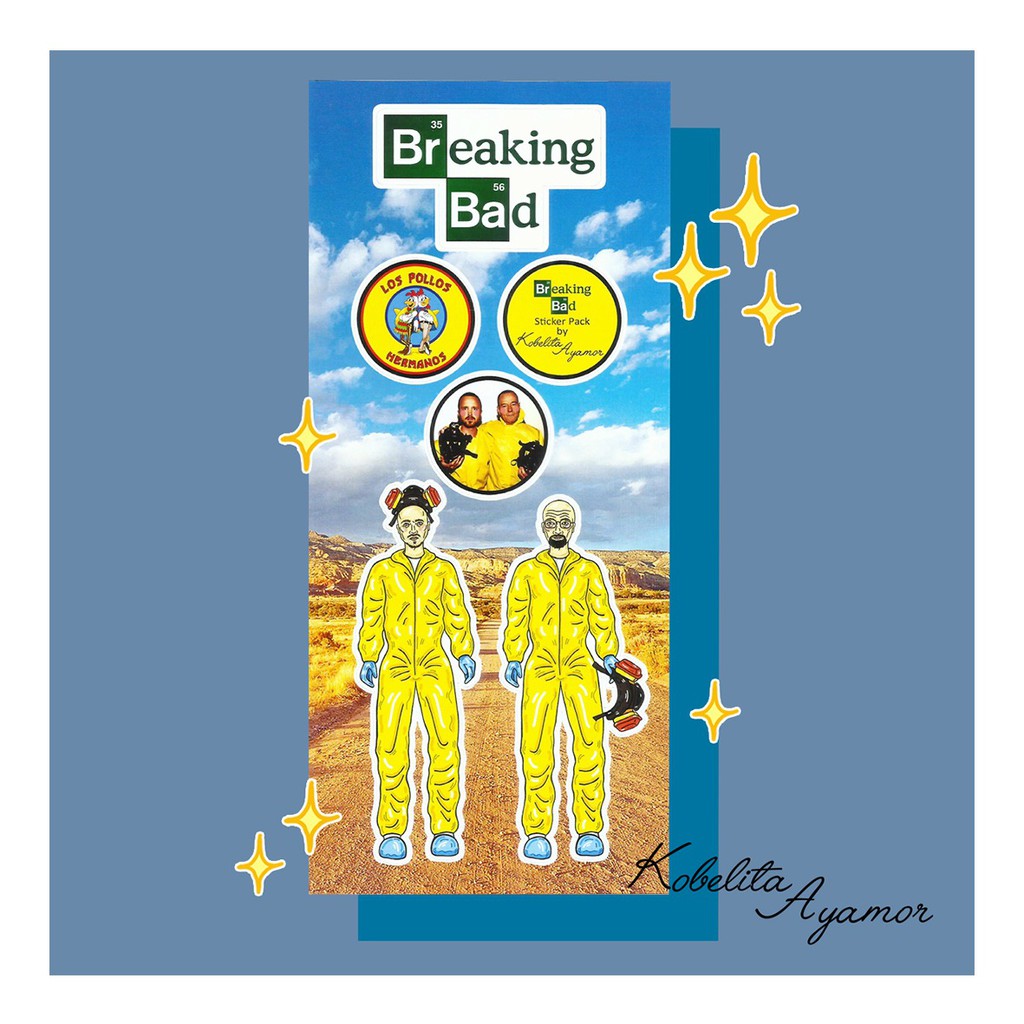 Jual Sticker Pack Breaking Bad | Shopee Indonesia