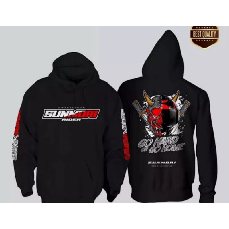 Jual jaket sunmori/hoodie sunmori/jaket motor sunmori | Shopee Indonesia