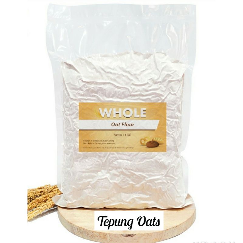 Jual Whole Oat Flour / Tepung Oats 1 Kg | Shopee Indonesia
