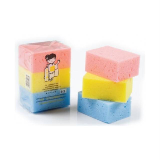 Jual Sponge / spons pembersih B3 rayaco (3pcs) | Shopee Indonesia