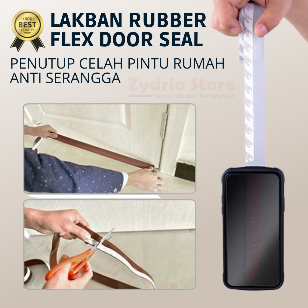 Jual Panjang 5 meter Weather Seal Door Lis Penutup Celah Pintu Dust ...