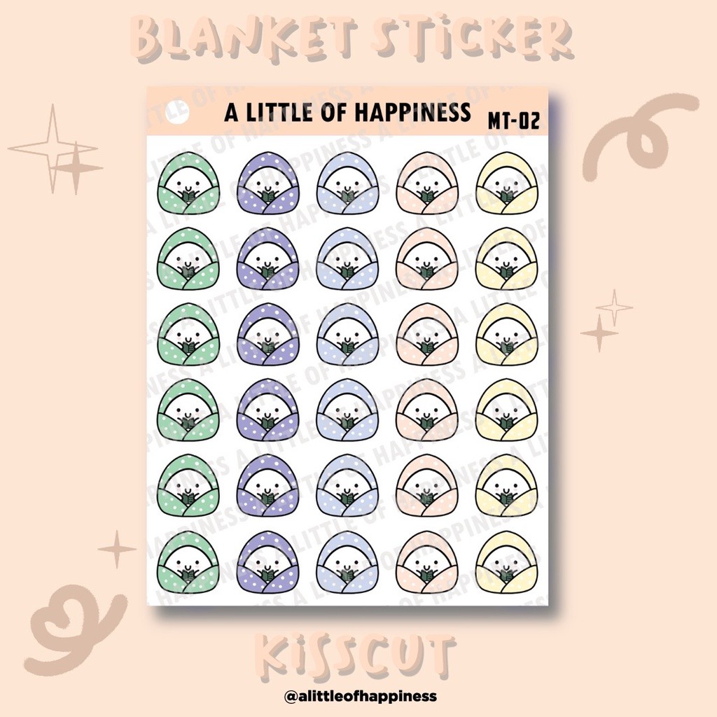 Jual MT-02 Blanket Sticker | Planner Deco Sticker | Shopee Indonesia