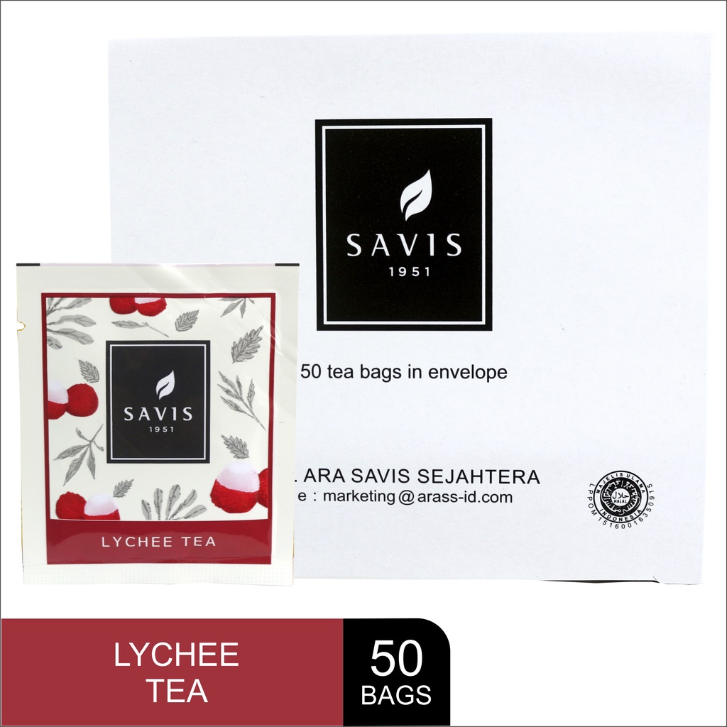 Jual Savis - Teh Premium Kemasan 50 Teabag | Shopee Indonesia
