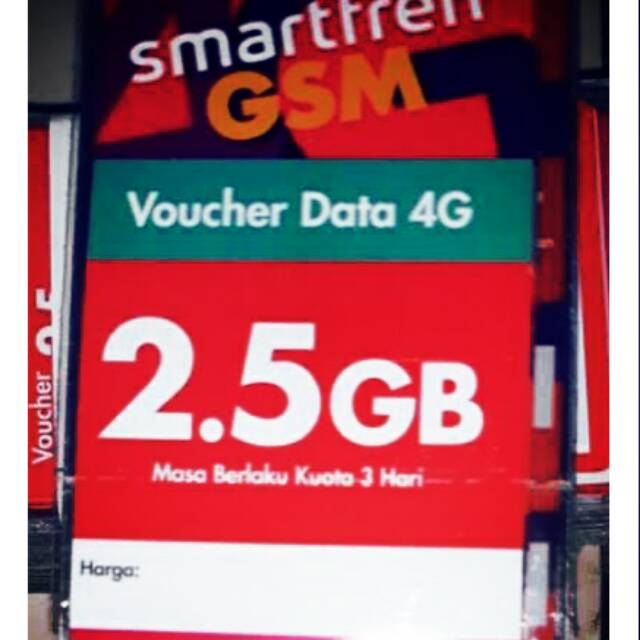 Jual VOUCER SMARTFREN 2,5GB | Shopee Indonesia
