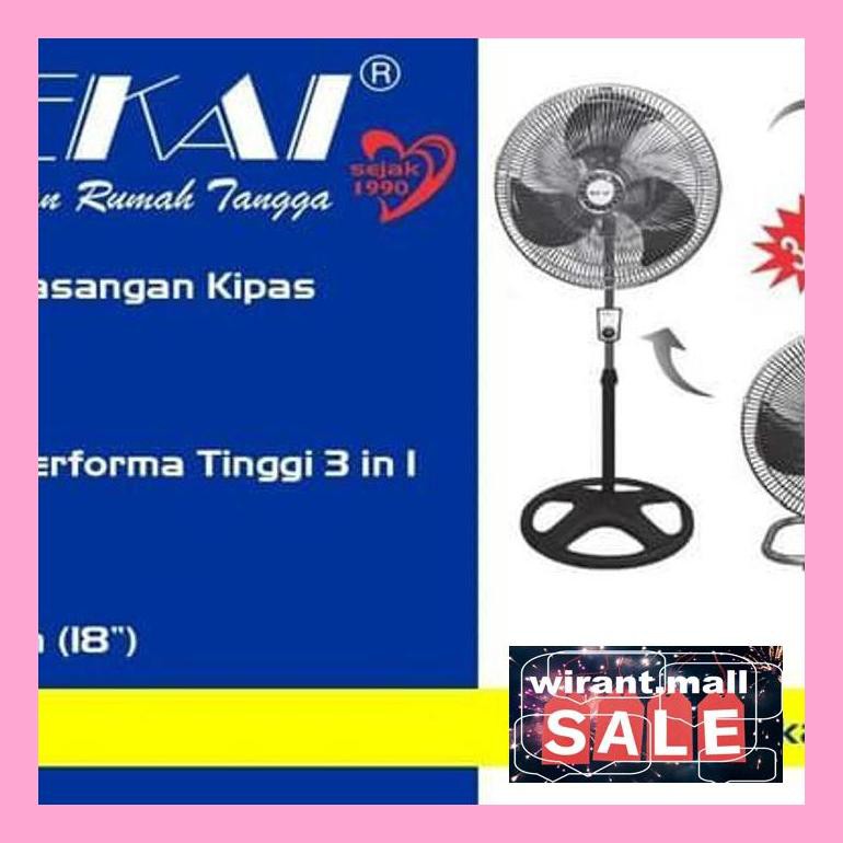 Jual Wi8Cfes Kipas Angin Tornado Multifungsi 3 In 1 Sekai Ist 1851 | 18" Pnlcwir | Shopee Indonesia