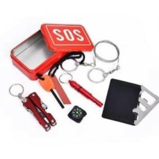 Jual SOS Tool Kit Earthquake Emergency Onboard Outdoor Survival ...