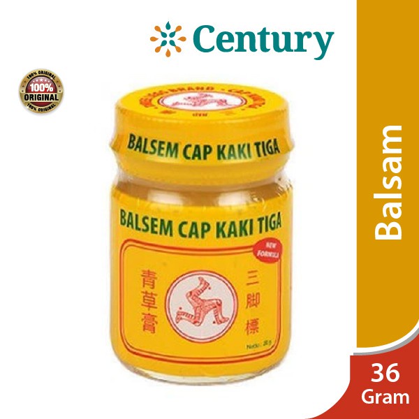 Jual Balsem Cap Kaki Tiga 36 gram / Balsem Gosok Dewasa / Obat urut ...