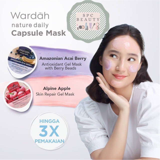 Jual Wardah Nature Daily Capsule Mask 10 ml | Shopee Indonesia