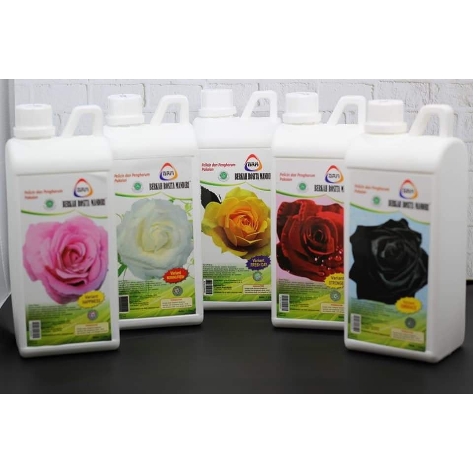 Jual Mawar Loundry Laundry Pewangi londry BRM kemasan botol 1 liter ...