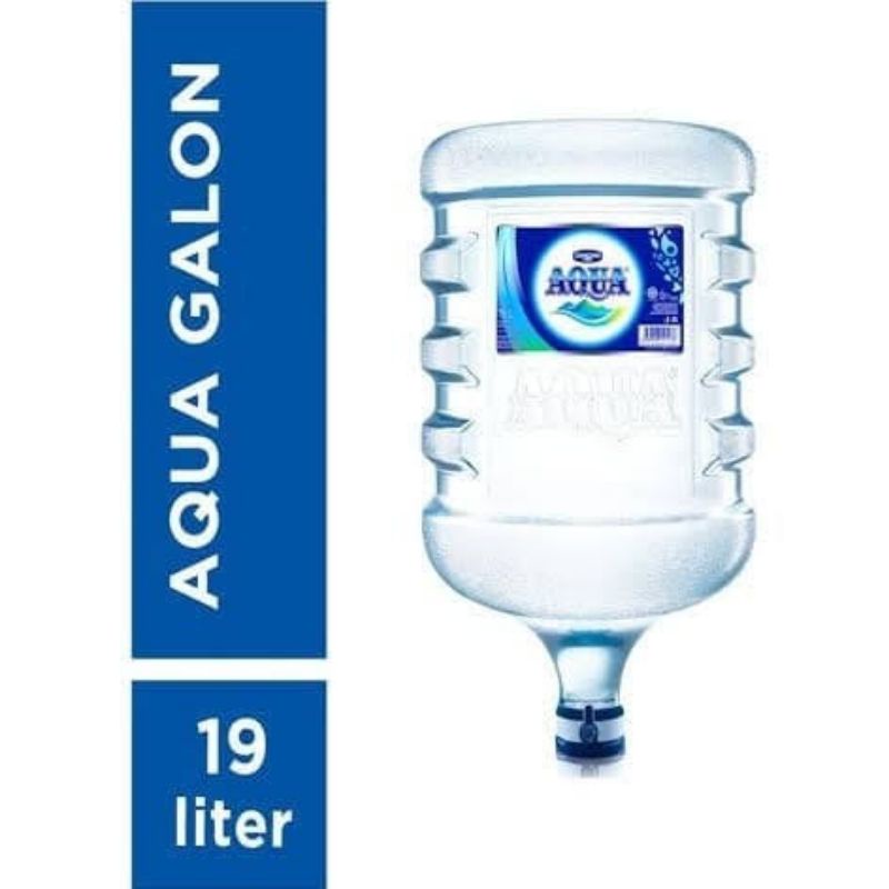 Jual Aqua Galon Air 19 Liter Air Mineral (Galon + Isi) | Shopee Indonesia