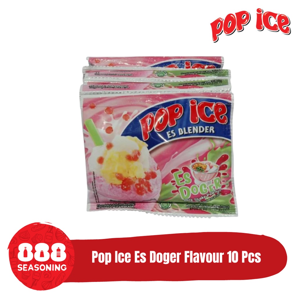 Jual POP ICE ES DOGER FLAVOUR 10 SACHET | Shopee Indonesia