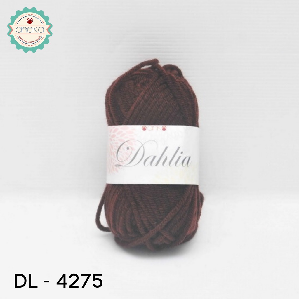 Jual Benang Rajut Karpet Dahlia / Carpet Yarn - 4275 ( Coklat Tua ...