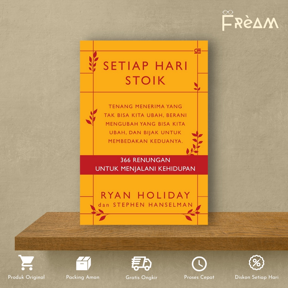 Jual Buku Self Improvement Setiap Hari Stoik: 366 Renungan untuk ...