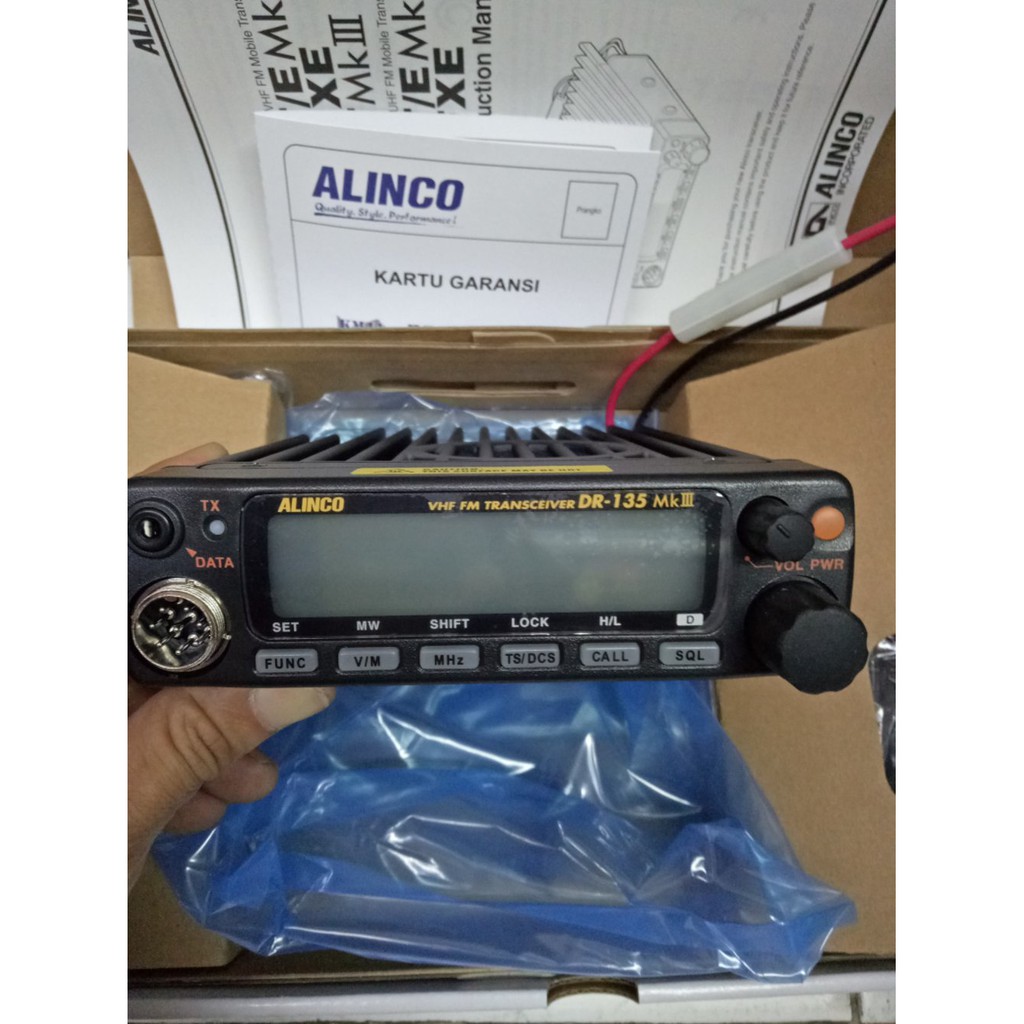 Jual Jual RADIO MOBIL RIG ALINCO DR135MKIII VHF 136 174mhz GARANSI RESMI Limited | Shopee Indonesia