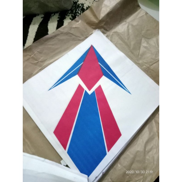 Jual BAHAN KERTAS LAYANG LAYANG(BUKAN LAYANG LAYANG JADI) | Shopee ...