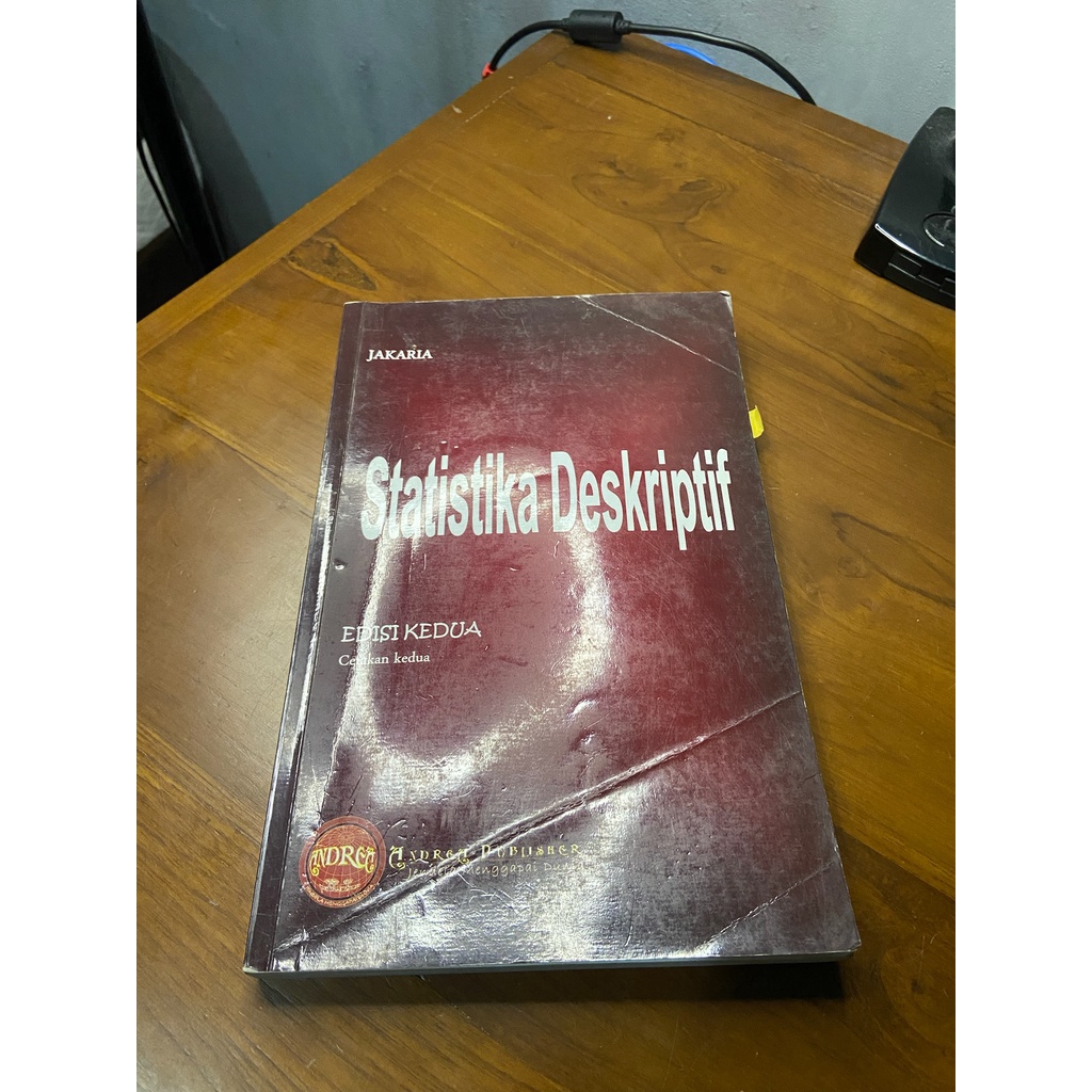 Jual Buku Statistika Deskriptif Jakaria Edisi Kedua 2 Trisakti | Shopee Indonesia