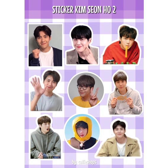 Jual STICKER AKTOR KOREA PARK SEO JOON / KIM SEON HO / CHA EUN WOO ...