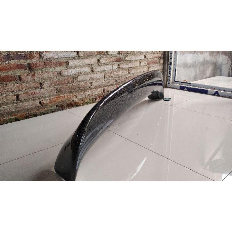 Jual spoiler spoon carbon all new brio | Shopee Indonesia