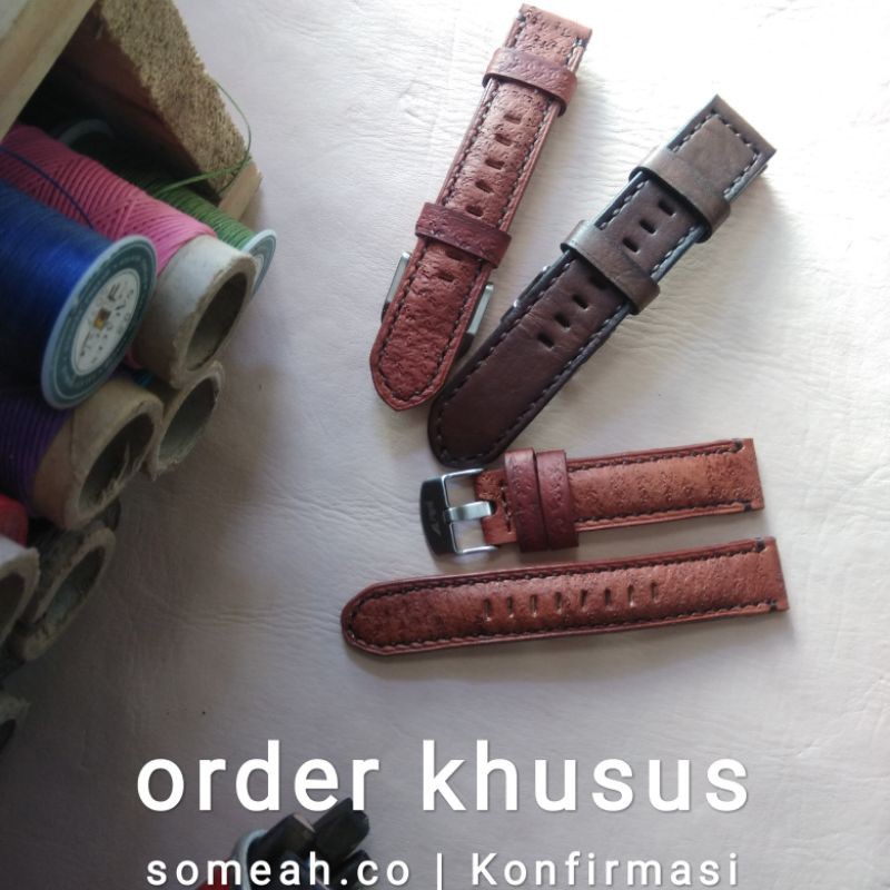 Jual Tali Jam Kulit Asli Ready Stok dan Order by Request | Shopee Indonesia