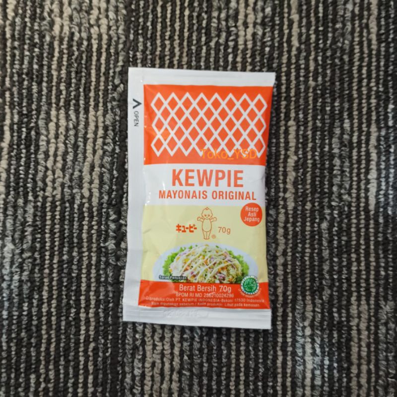 Jual Kewpie Mayonaise Original 70 gr Mayones kewpie mayonnaise sachet 70 gr salad dressing mayo ...