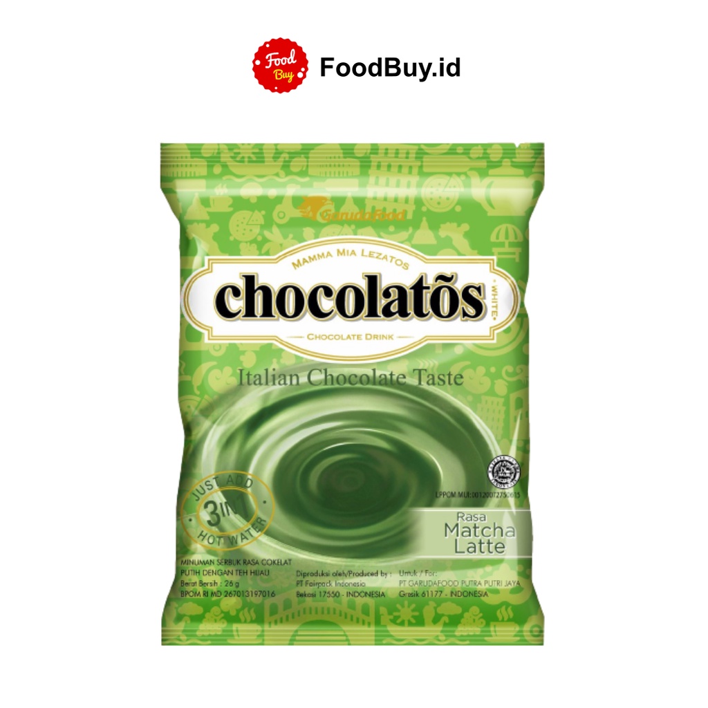 Jual Chocolatos Drink Rasa Matcha Latte 28 gr | Shopee Indonesia