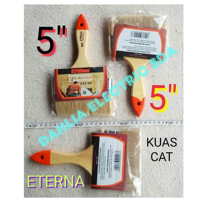 Jual KUAS CAT 5 inch ETERNA | Shopee Indonesia
