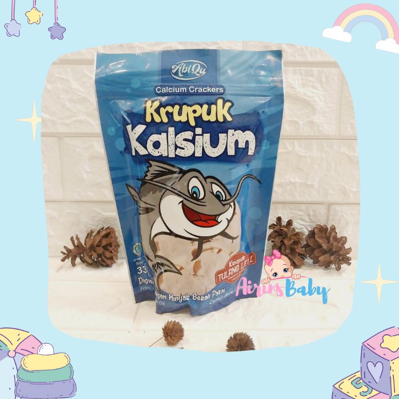 Jual KRUPUK KALSIUM TULANG LELE ABIQU KERUPUK KALSIUM SNACK BAYI ...