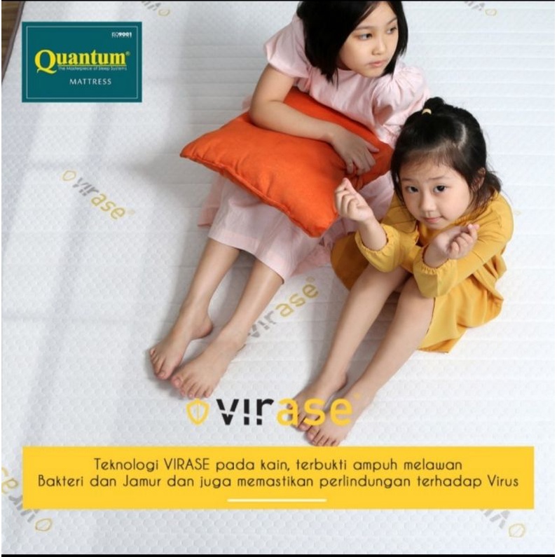 Jual Quantum Topper Greentea Latex VIRASE 9cm - 90x200cm | Shopee Indonesia