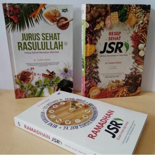 Jual Jurus Sehat Rasulullah JSR dan Resep Sehat JSR dan JSR Ramadhan dr. Zaidul Akbar. CPB ...