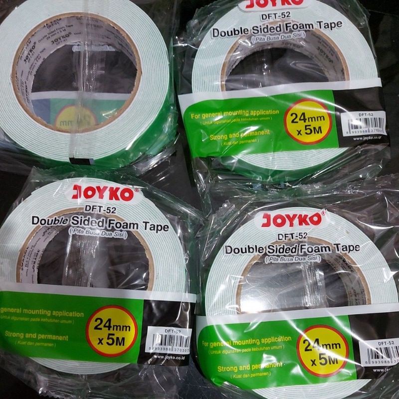 Jual Double Sided Foam Tape DFT-52 Joyko | Shopee Indonesia