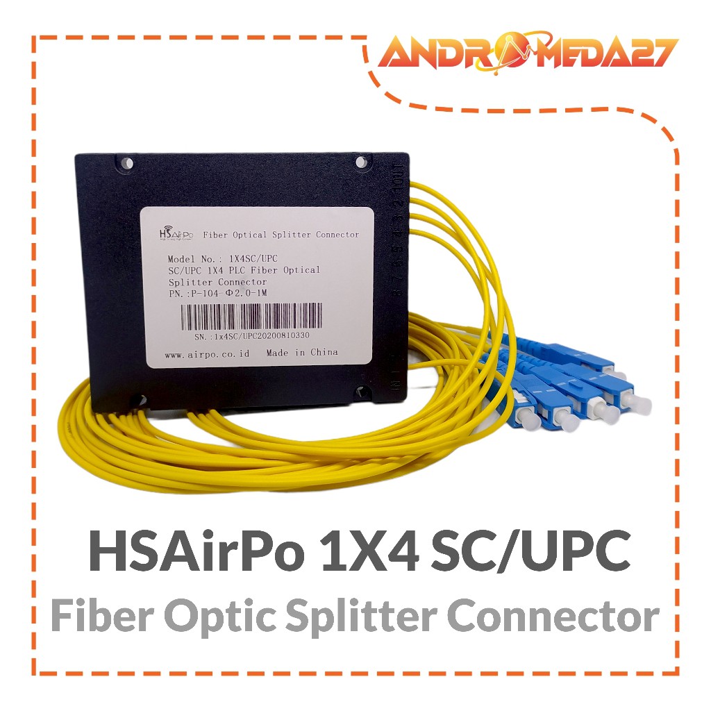 Jual PLC SPLITTER MODULE 1x4 SC/UPC FIBER | Shopee Indonesia