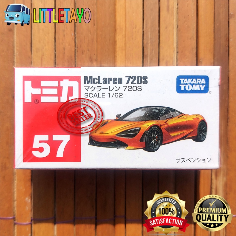Jual TOMICA 57 McLAREN 720S - SENNA ELVA P1 F1 GT-R SPORT CAR PROMO ORIGINAL TAKARA TOMY ...
