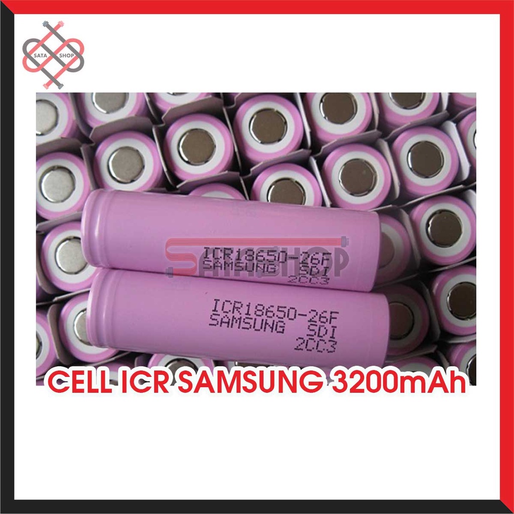 Jual Battery 18650 Samsung Cell 3200 mAh Original | Shopee Indonesia