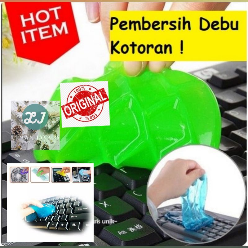 Jual SUPER CLEAN GEL SLIME GELLY MAGIC GEL PEMBERSIH DEBU KEYBOARD AC ...