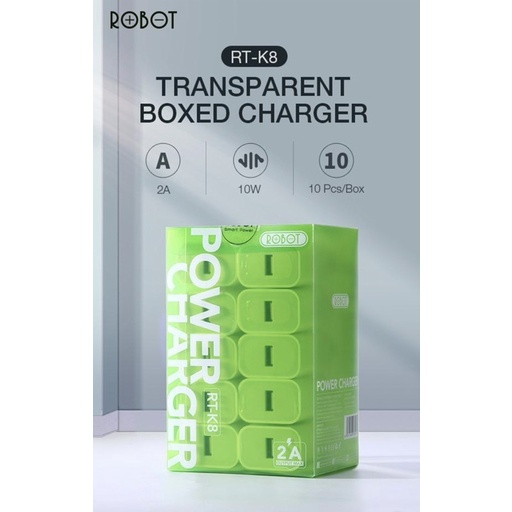 Jual Charger ROBOT RT-K8 / RT-K8S / RT-K8 PLUS / RT-K6S ( 1 BOX isi 10 ...