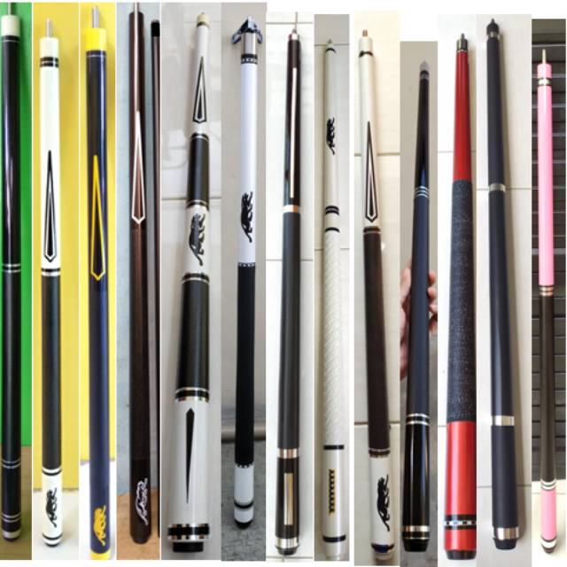 Jual promo bat stik billiard biliard joint 5/16x18 aneka pilihan cm bat ...