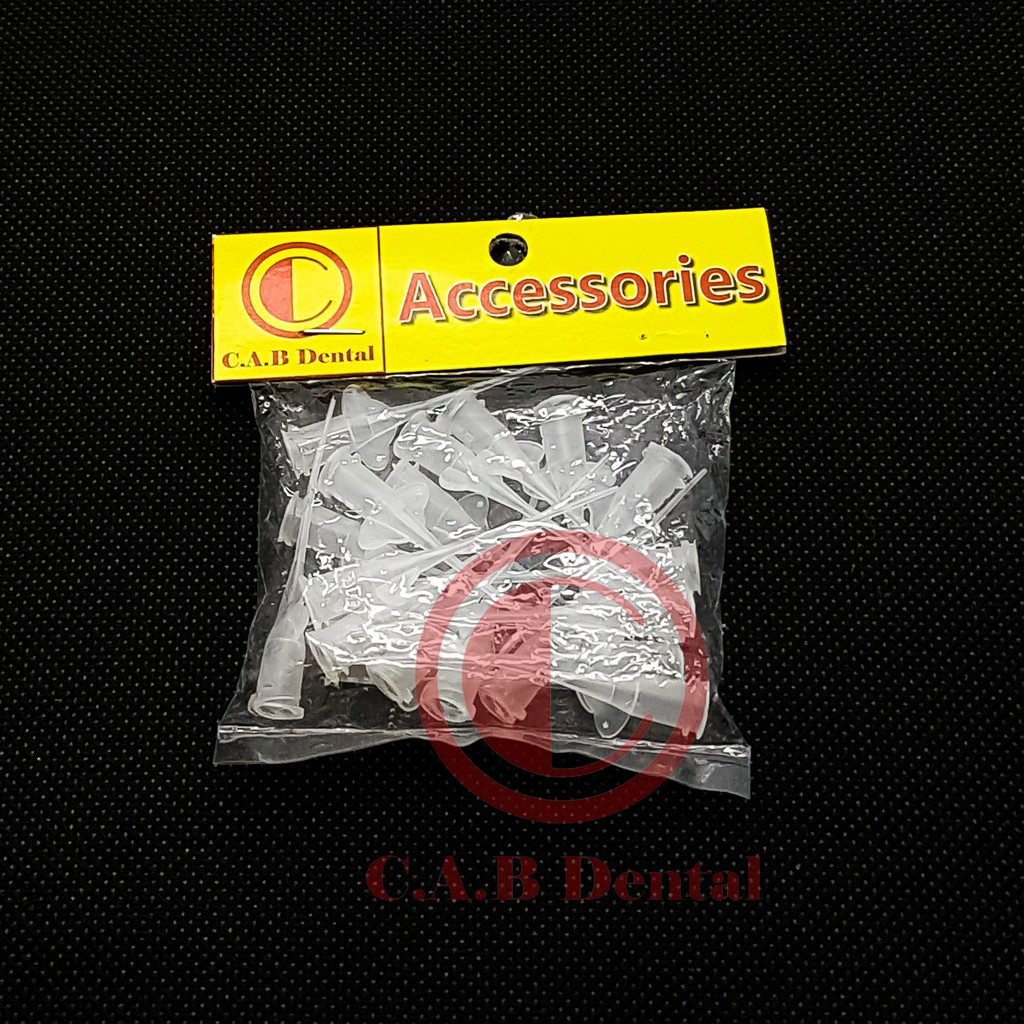 Jual Endo Suction Syringe Tips Plastik Lurus ( 20 PCS) / TIPS PLASTIK ...