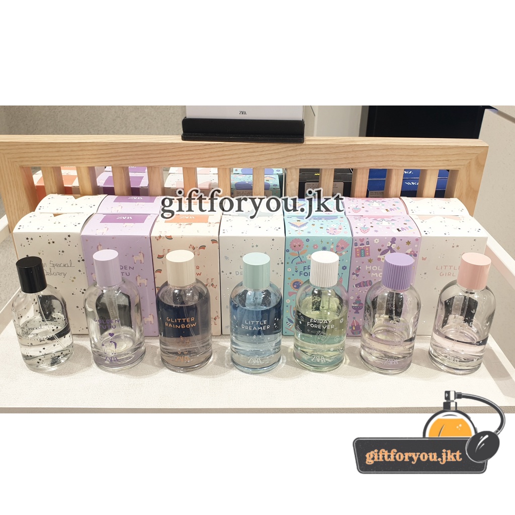 Jual Parfum Anak Zara Kids Little Girl / Magic Dino / Shiny Unicorn / Holiday Mood / Glitter ...