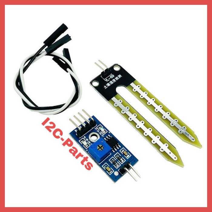 Jual Soil Moisture Sensor Hygrometer Detection Humidity Module | Shopee ...