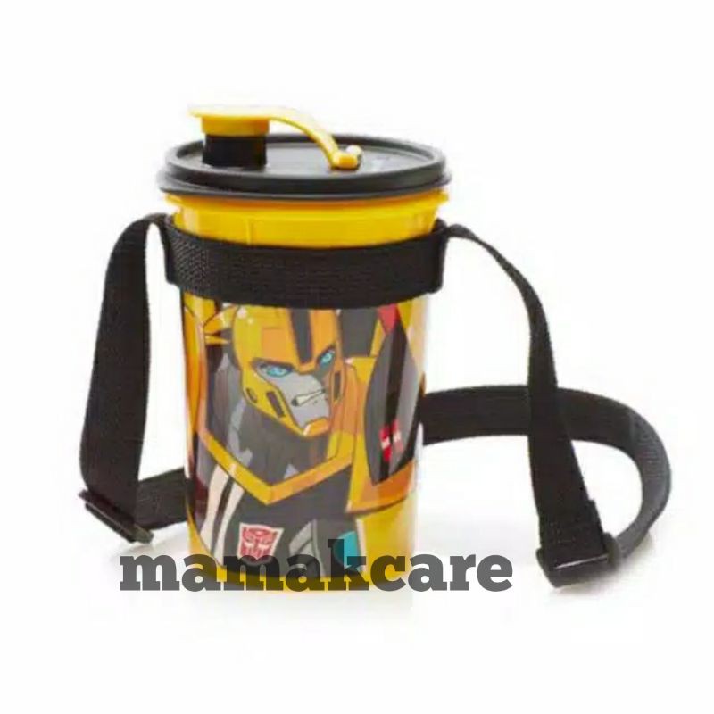 Jual botol transformer bumblebee (kuning) atau optimus prime (biru ...