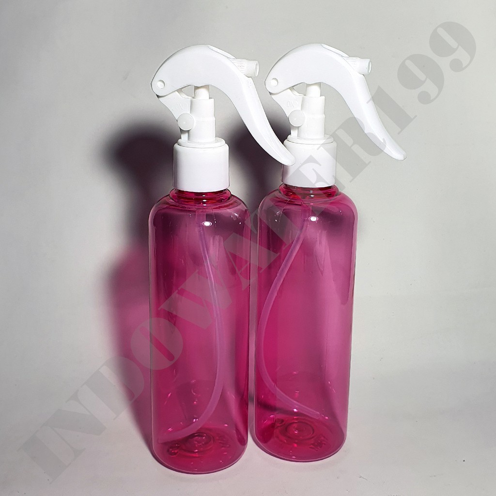 Jual BOTOL TRIGGER SPRAY 250 ML PINK KEPALA TRIGGER PUTIH TIPE B ...