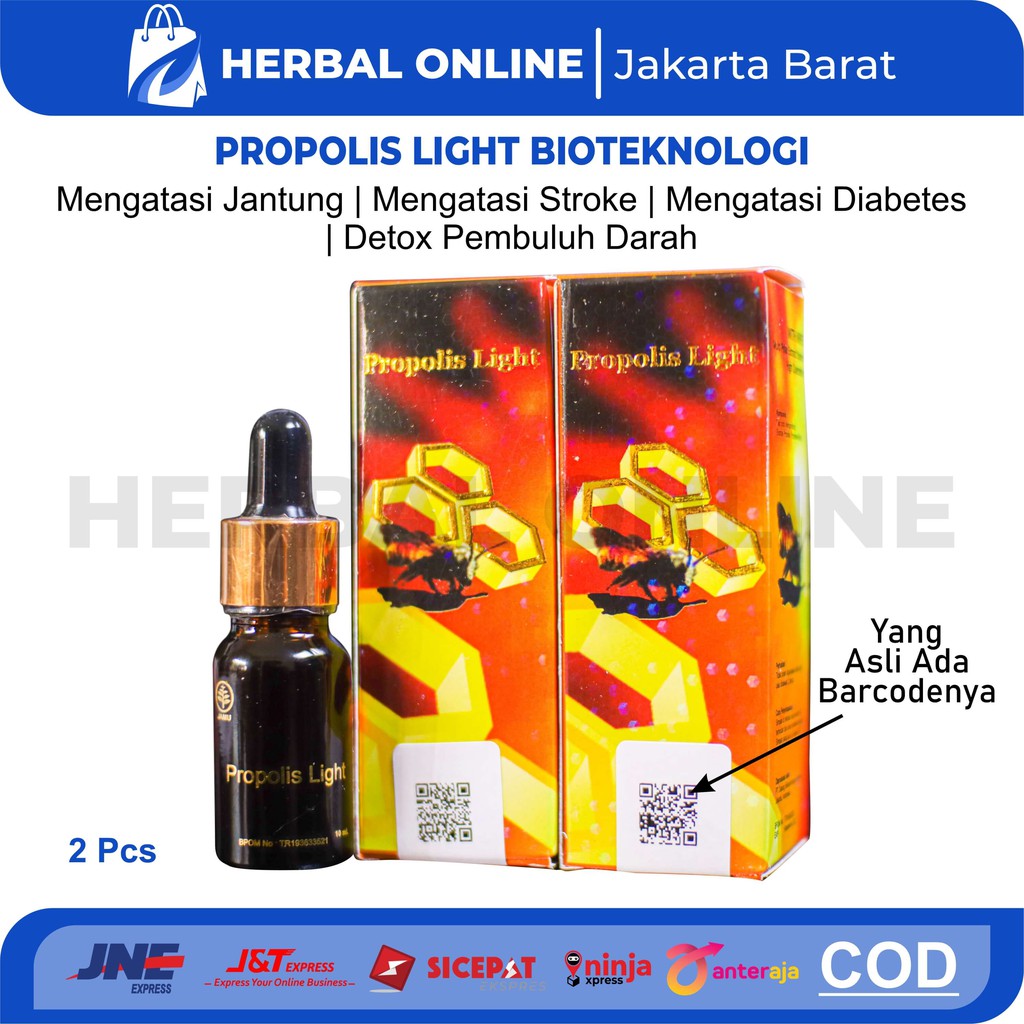Jual Propolis Light Bioteknologi Obat Stroke / Jantung / Hipertensi (2 ...